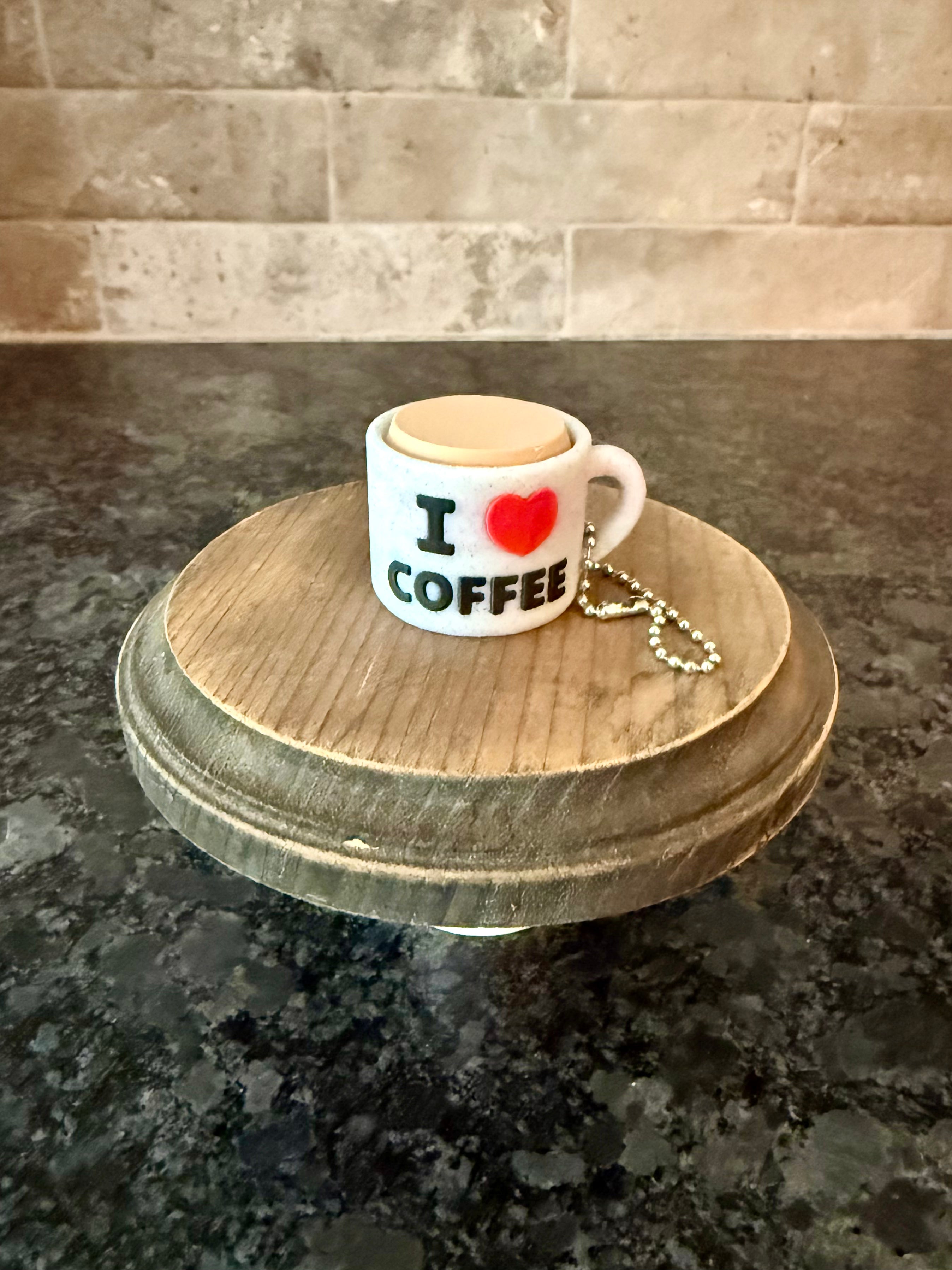 Coffee Clicker Keychains – Twin Reds 3D Printing